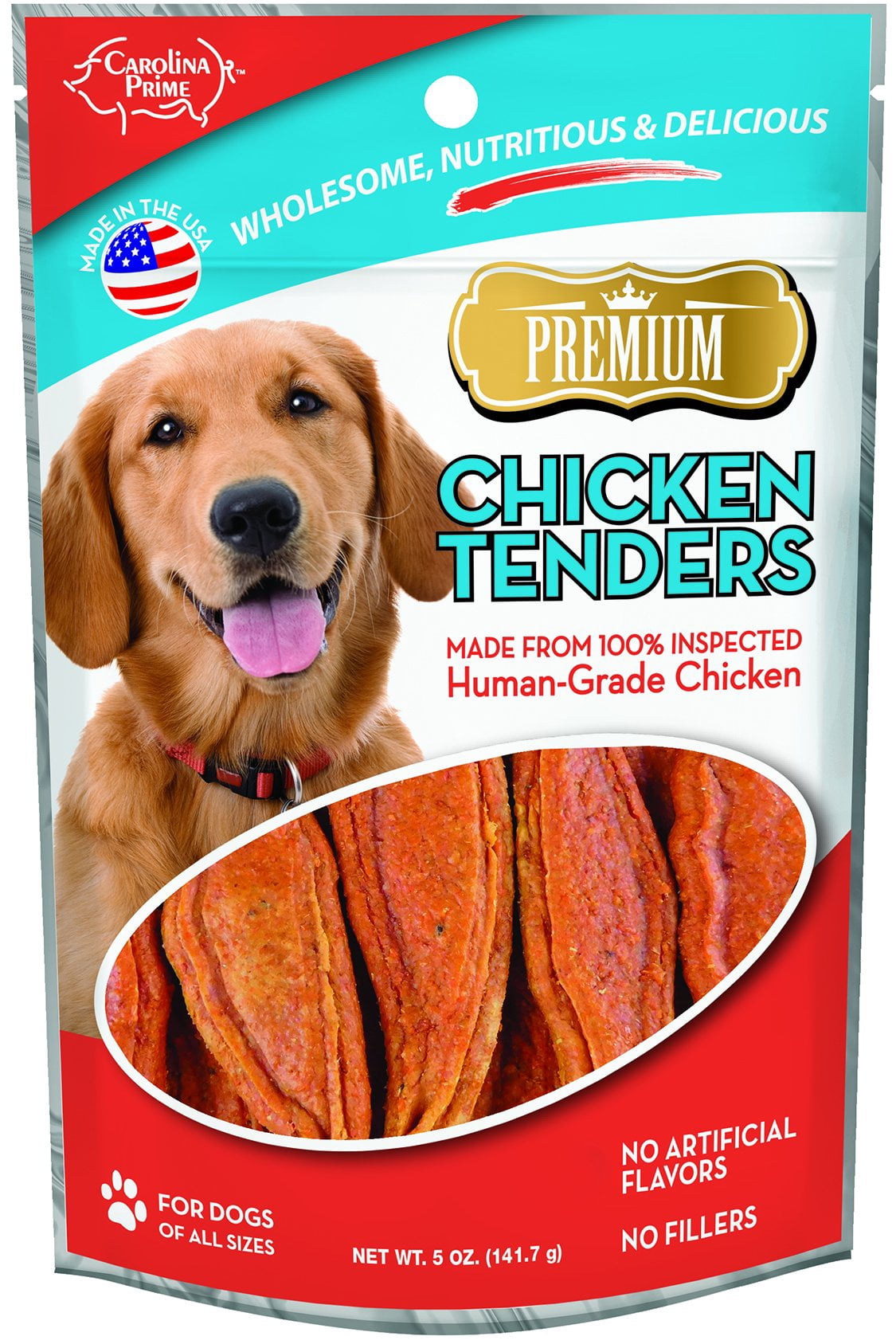 Carolina Prime Pet 40221 SBF3 Chicken Tenders Treat For Dogs ( 1 Pouch ...