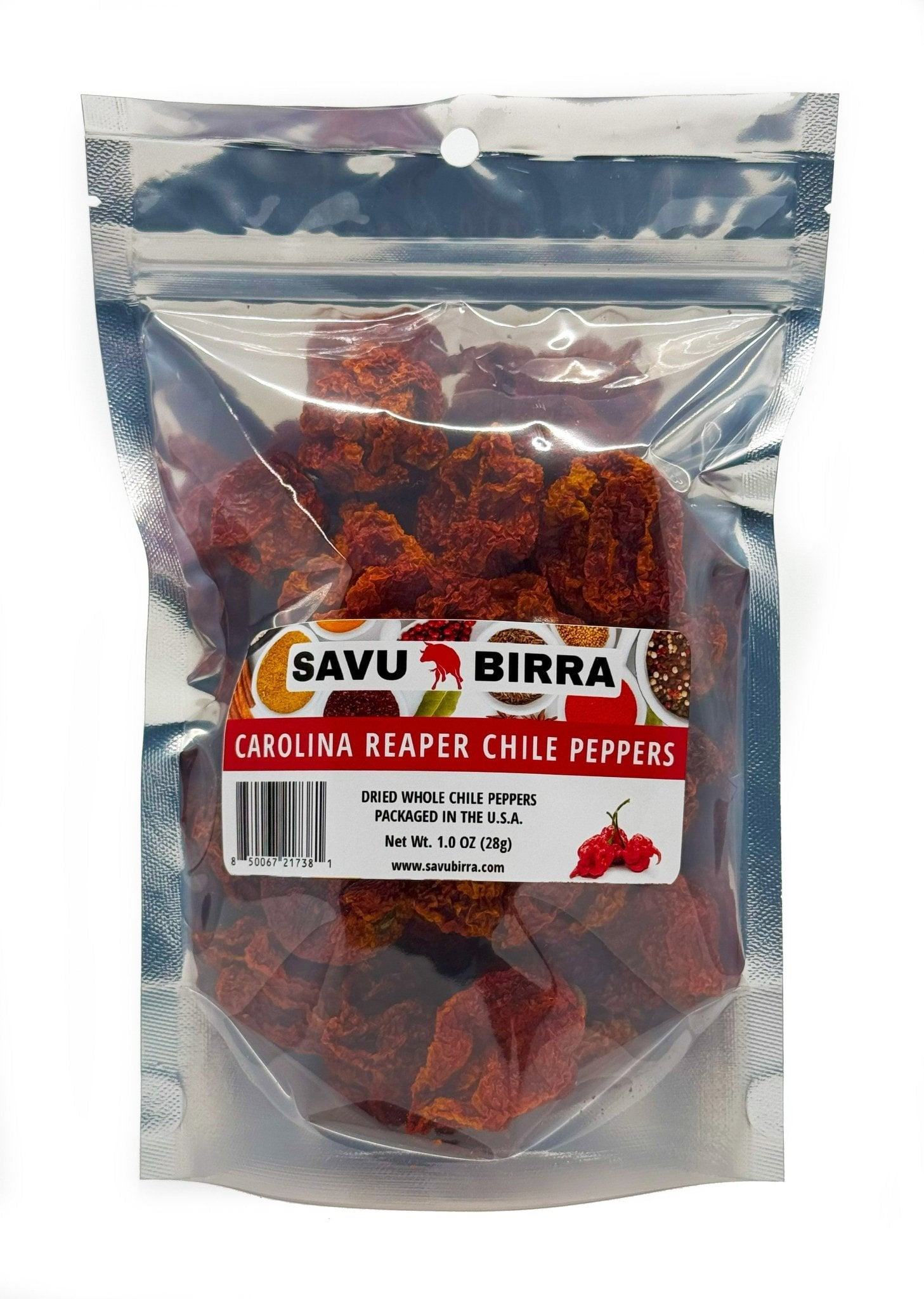 Carolina Reaper Chile Peppers, Whole-Dried - Walmart.com