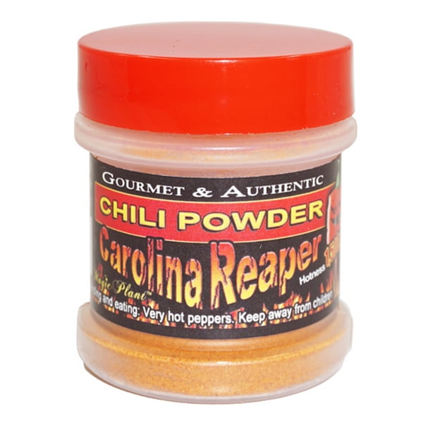 Magic Plant Carolina Reaper Pepper Powder 1/2 oz Hot Spicing Seasoning ...