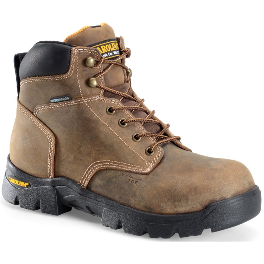 Carolina Mens 6 Inch Waterproof Composite Toe Work Boot - Walmart.com