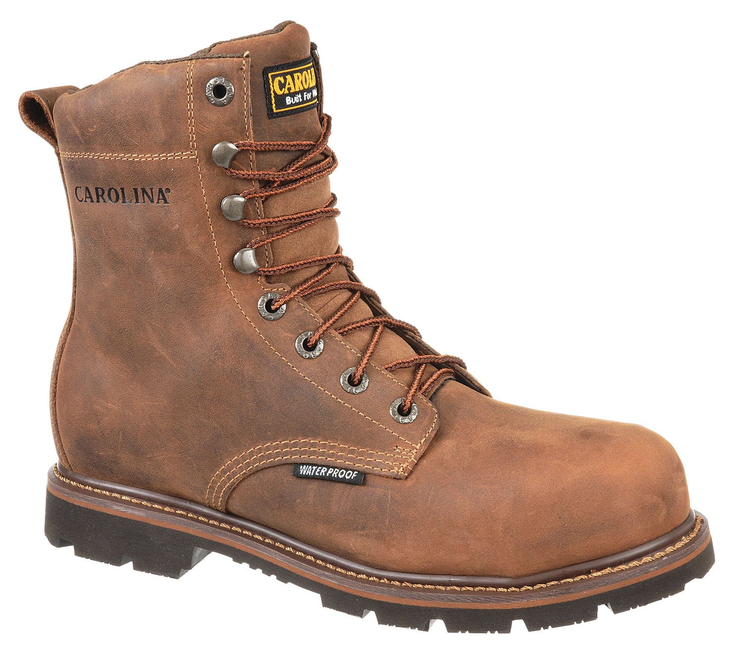 Carolina Shoe 8-Inch Work Boot,EE,12,Brown,PR CA3557 - Walmart.com