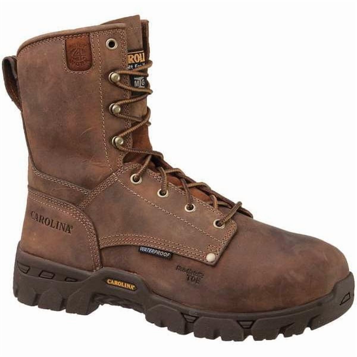 Carolina Shoe 8-Inch Work Boot,EE,8,Brown,PR CA9582 - Walmart.com