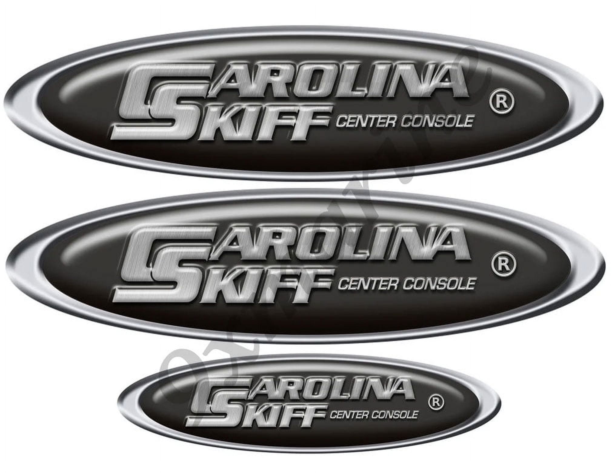 Carolina Skiff Oval Sticker Remastered for boat restoration project ...