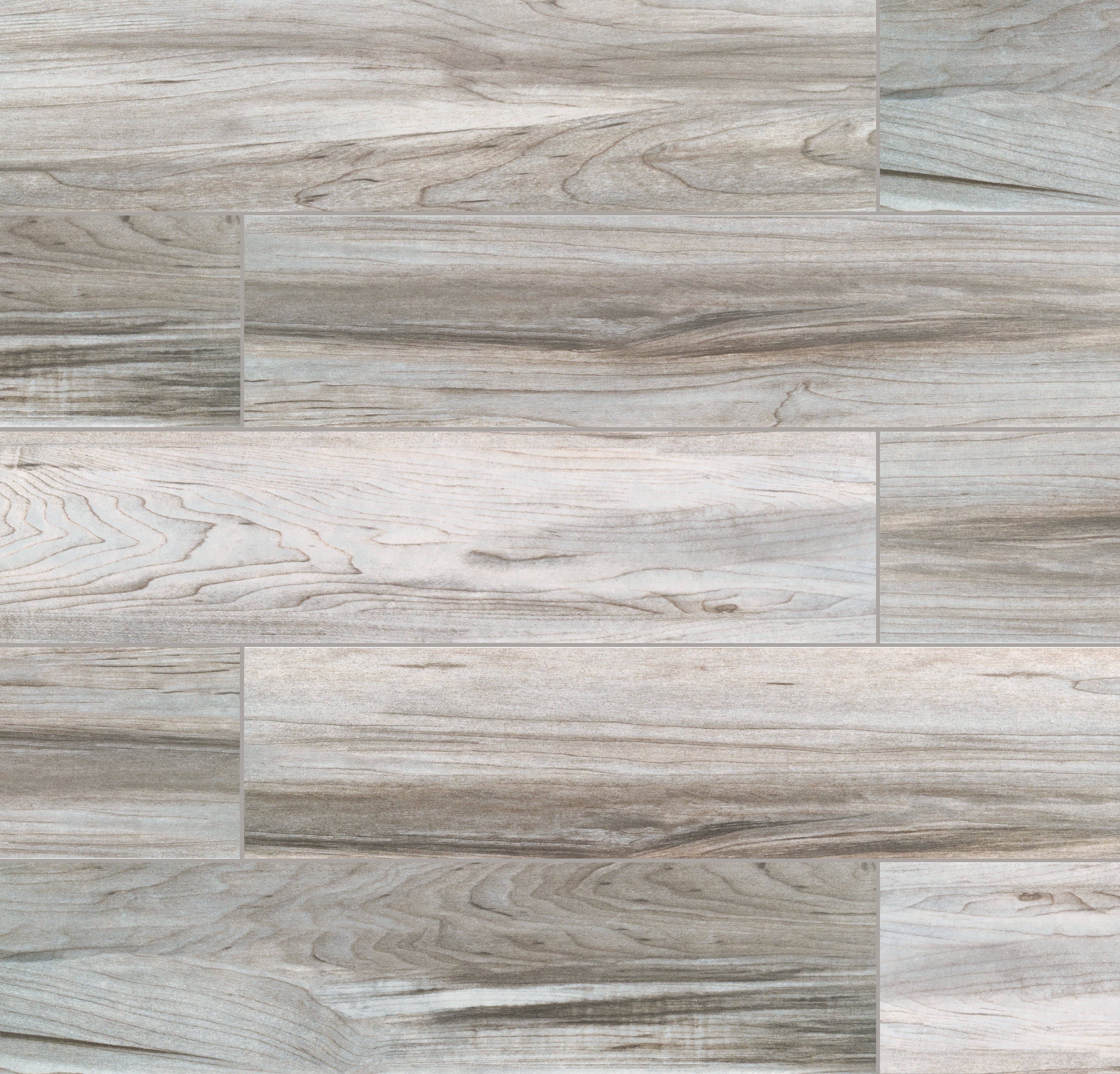 Carolina Timber Saddle 6 in. x 24 in. Glazed Ceramic Floor and Wall ...