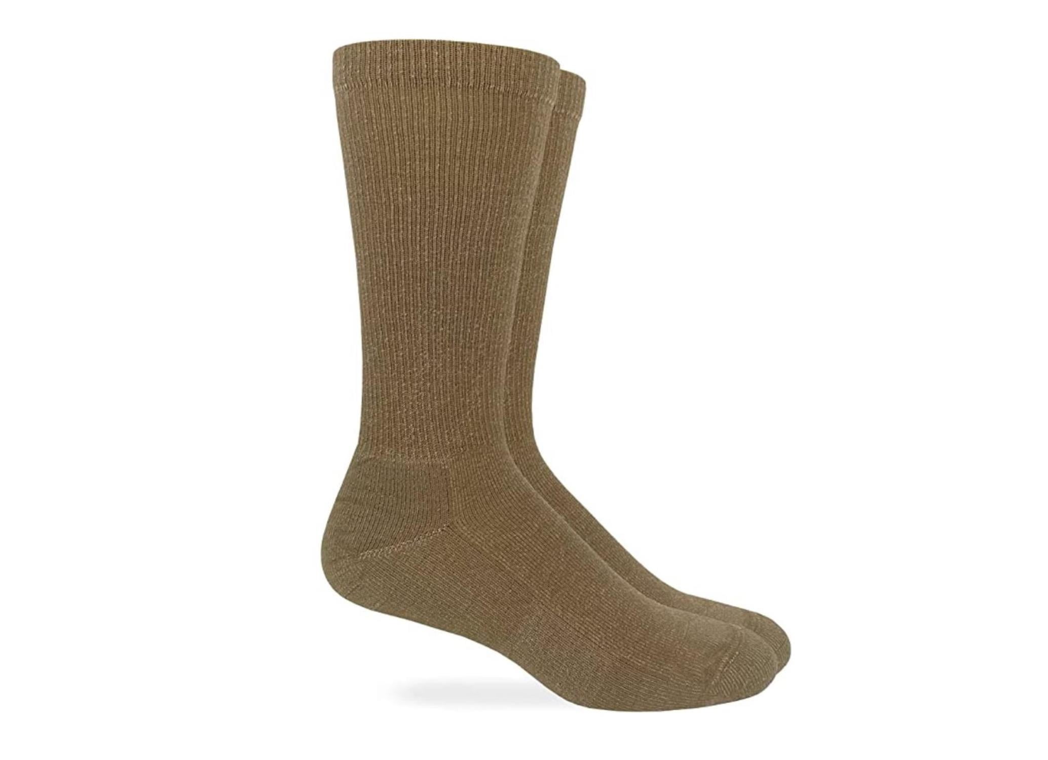 Carolina Ultimate 70% Merino Wool Mid-Calf Boot Sock 1 Pair, Coyote ...