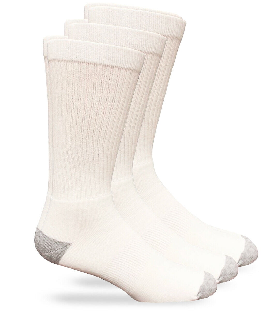 Carolina Ultimate Big & Tall Cushion Sport Crew Socks, Breathable Work ...
