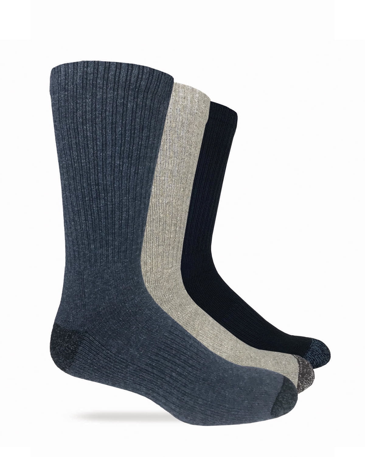 Carolina Ultimate Mens Socks, Outdoor Boot Ribbed Cushion Work Crew ...