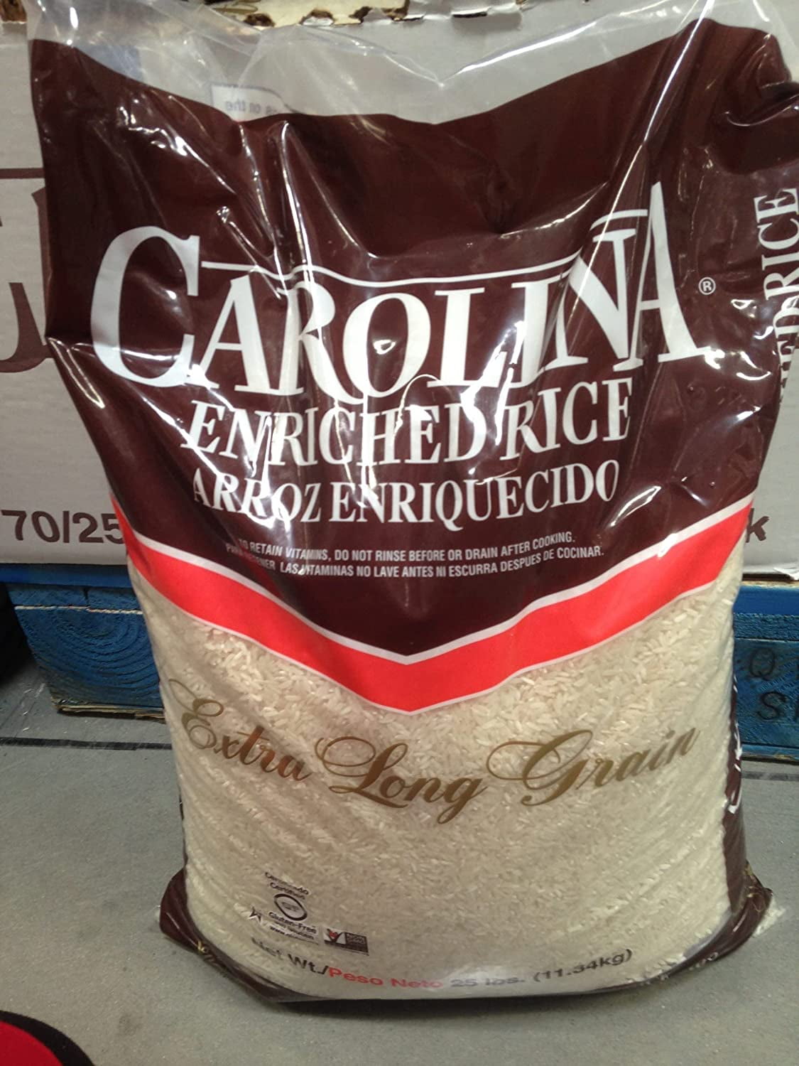 Carolina long grain rice 25 LB - Walmart.com
