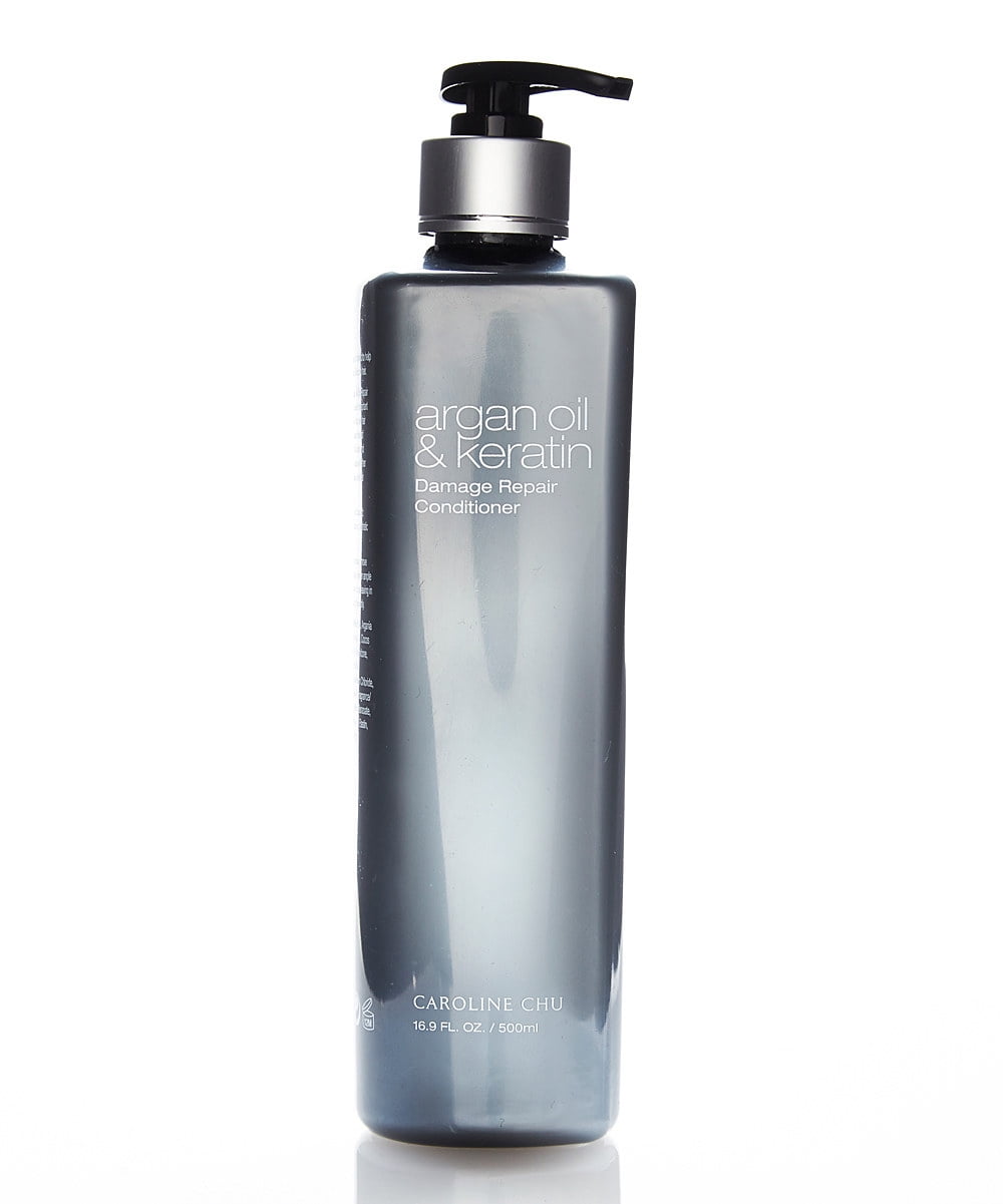 Caroline Chu Argan Oil & Keratin Damage Repair Conditioner - Walmart.com