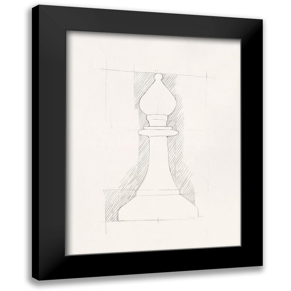 Caroline, Emma 12x14 Black Modern Framed Museum Art Print Titled ...