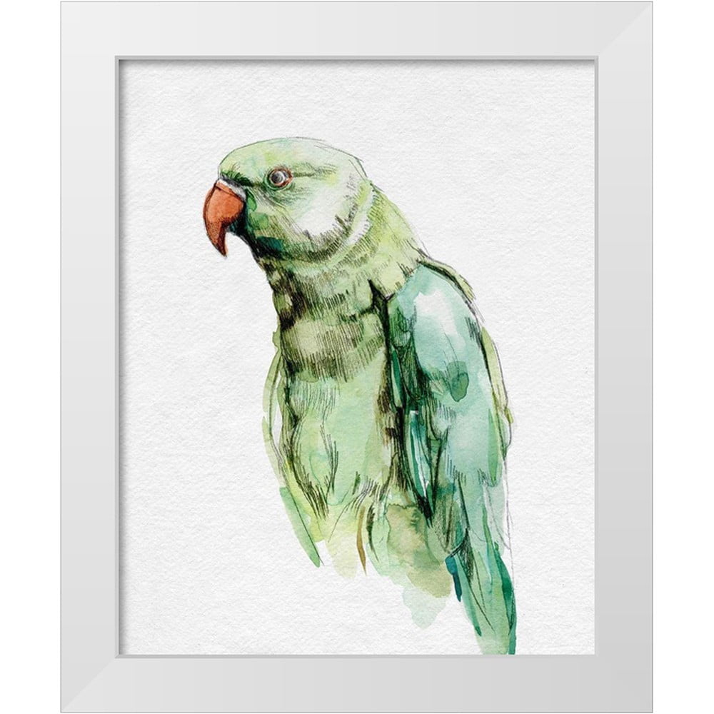 Caroline, Emma 12x14 White Modern Wood Framed Museum Art Print Titled ...