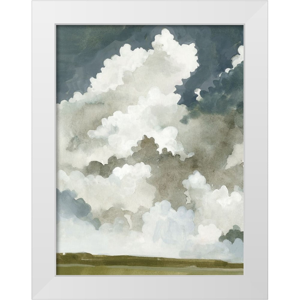 Caroline, Emma 12x14 White Modern Wood Framed Museum Art Print Titled ...