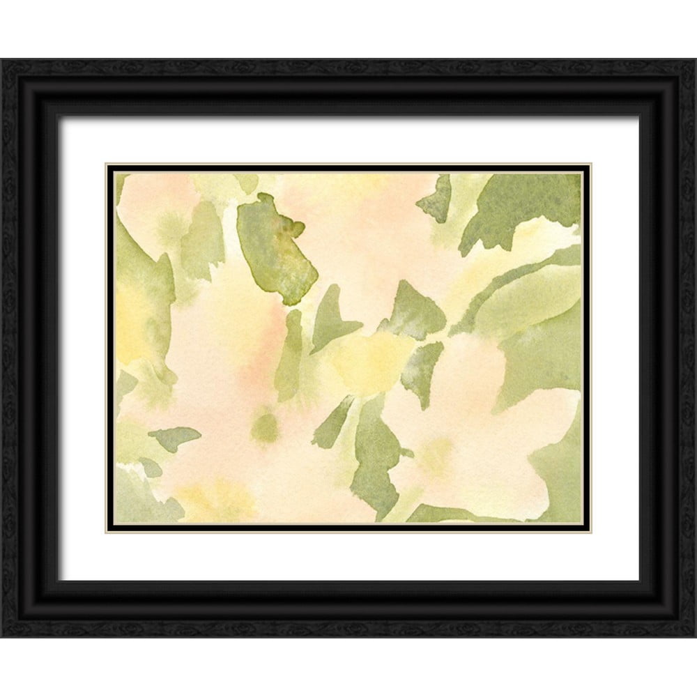 Caroline, Emma 14x12 Black Ornate Wood Framed with Double Matting ...