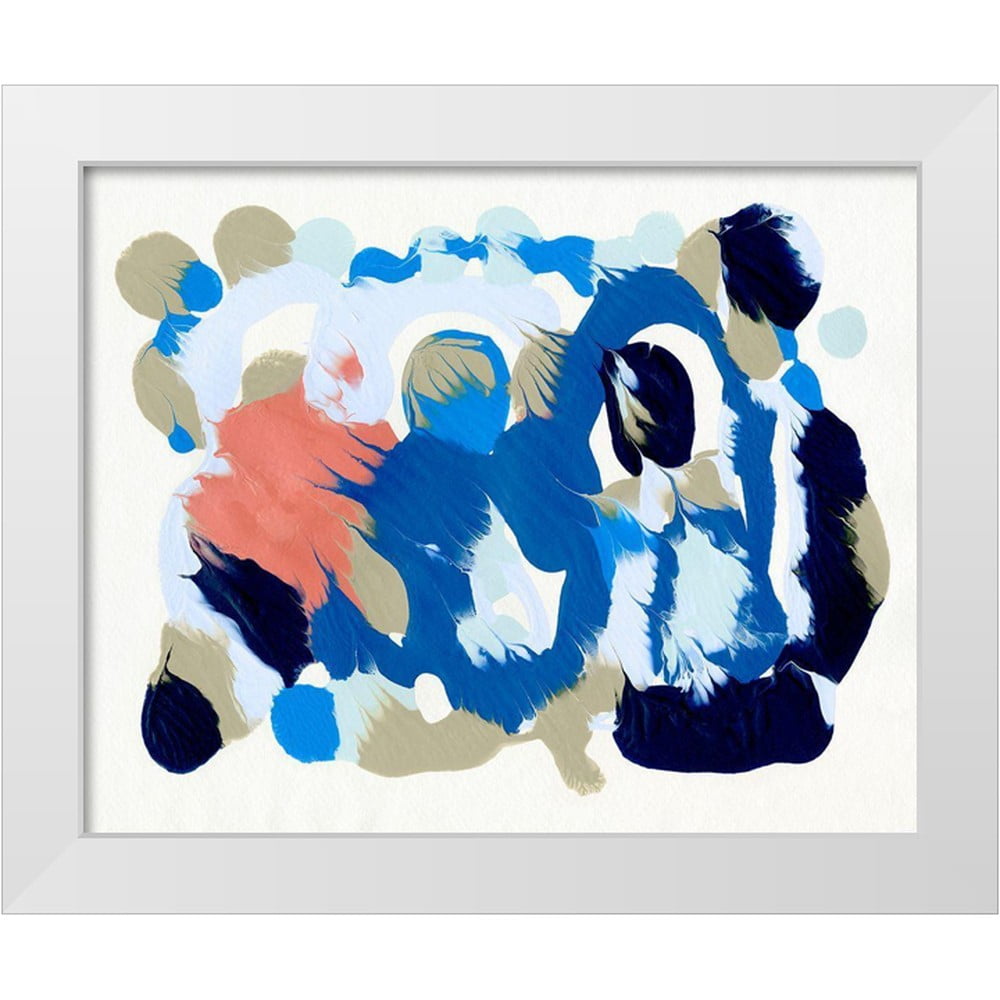 Caroline, Emma 14x12 White Modern Wood Framed Museum Art Print Titled ...