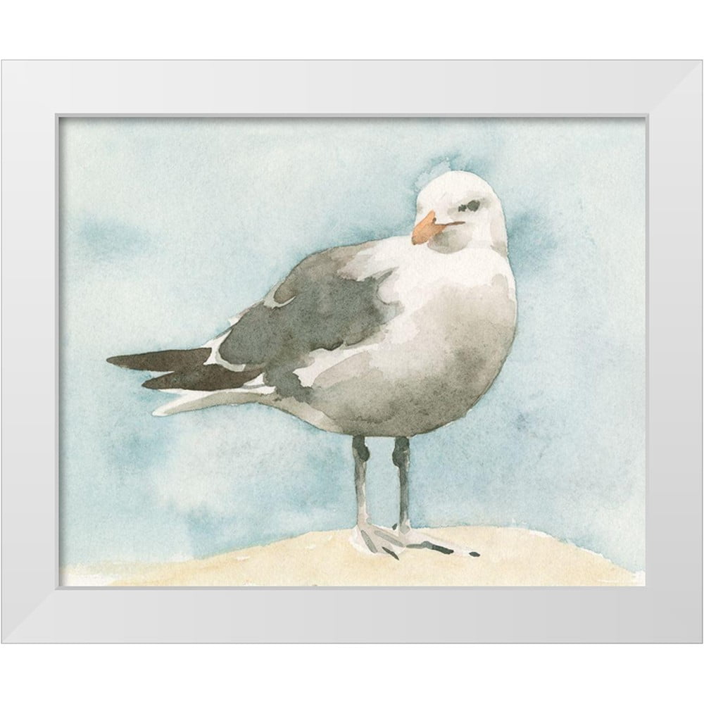 Caroline, Emma 14x12 White Modern Wood Framed Museum Art Print Titled ...