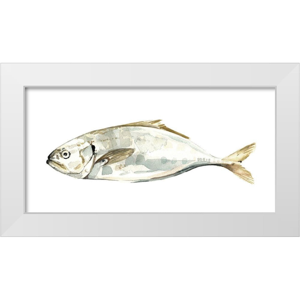 Caroline, Emma 14x9 White Modern Wood Framed Museum Art Print Titled ...
