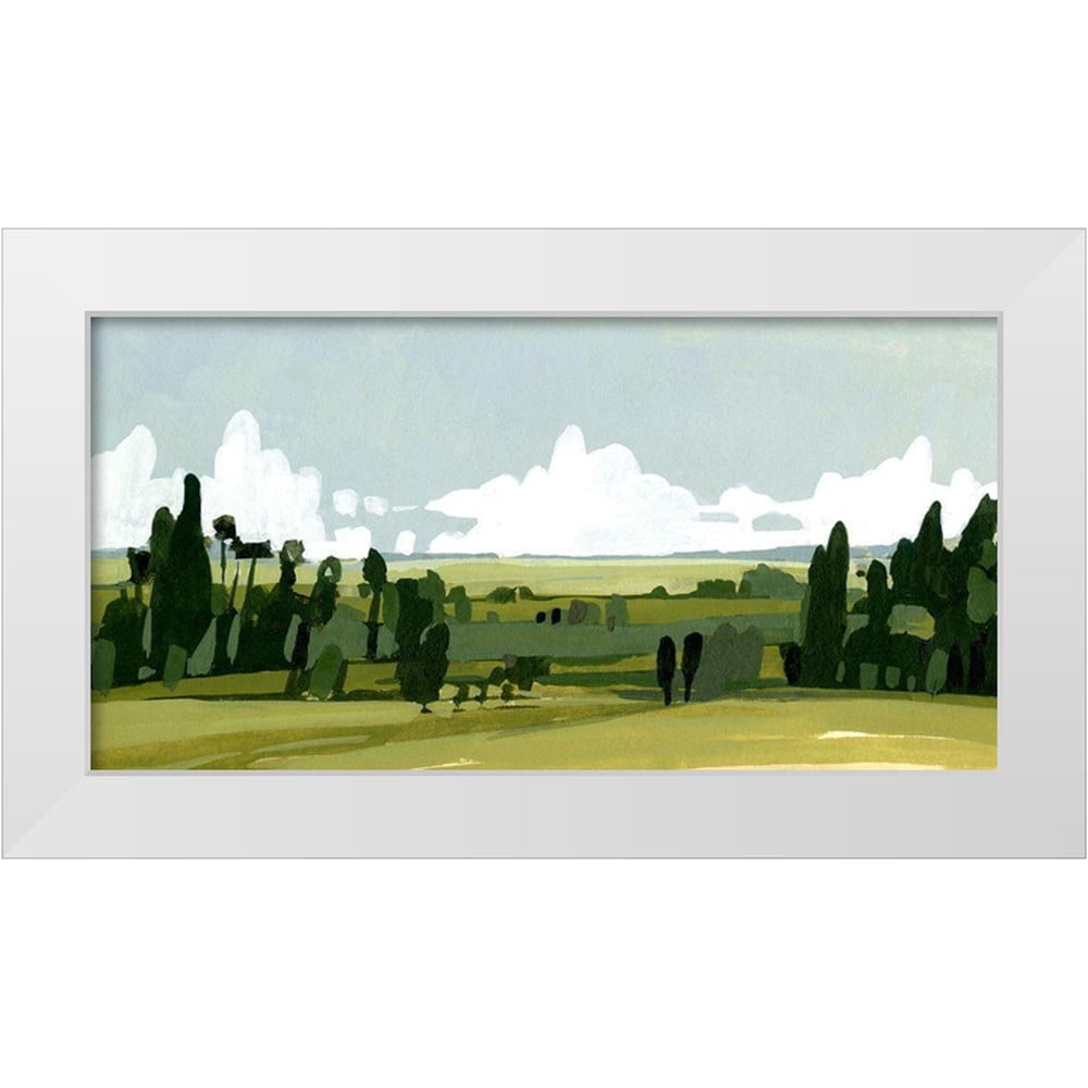 Caroline, Emma 14x9 White Modern Wood Framed Museum Art Print Titled ...