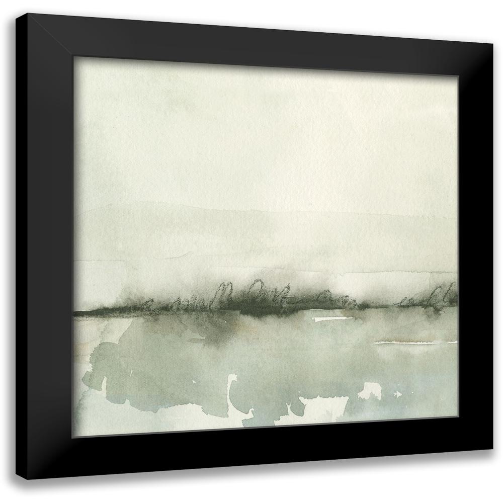 Caroline, Emma 15x15 Black Modern Framed Museum Art Print Titled - Winter Reflections IV ...