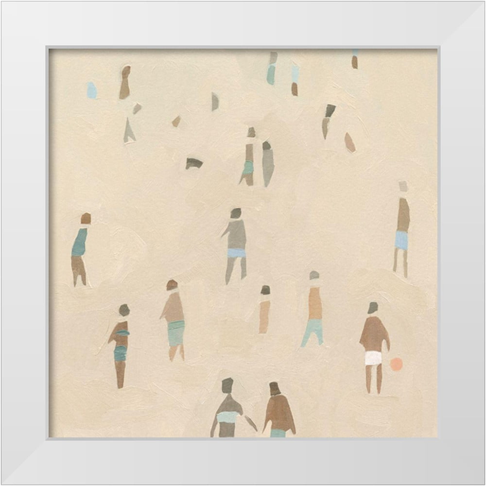 Caroline, Emma 15x15 White Modern Wood Framed Museum Art Print Titled ...