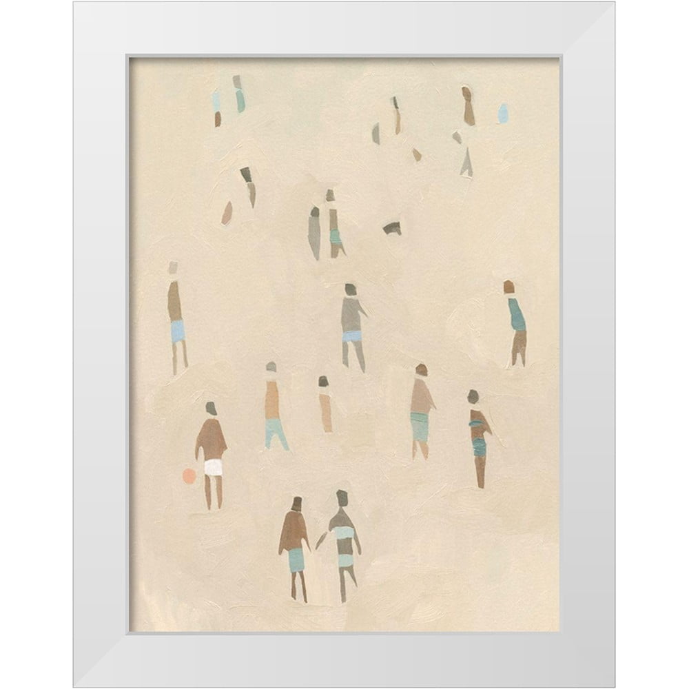 Caroline, Emma 15x18 White Modern Wood Framed Museum Art Print Titled ...