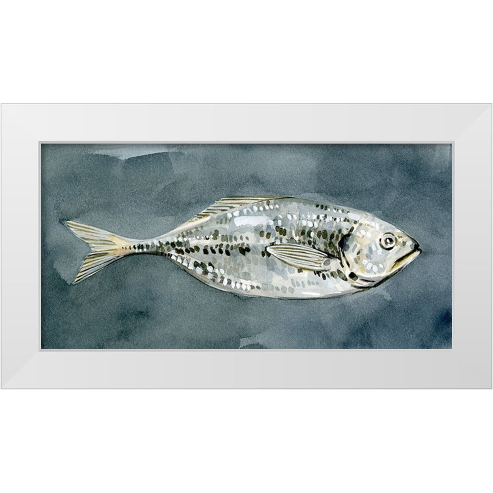 Caroline, Emma 18x11 White Modern Wood Framed Museum Art Print Titled ...