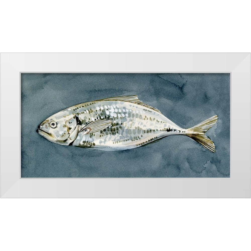 Caroline, Emma 18x11 White Modern Wood Framed Museum Art Print Titled ...