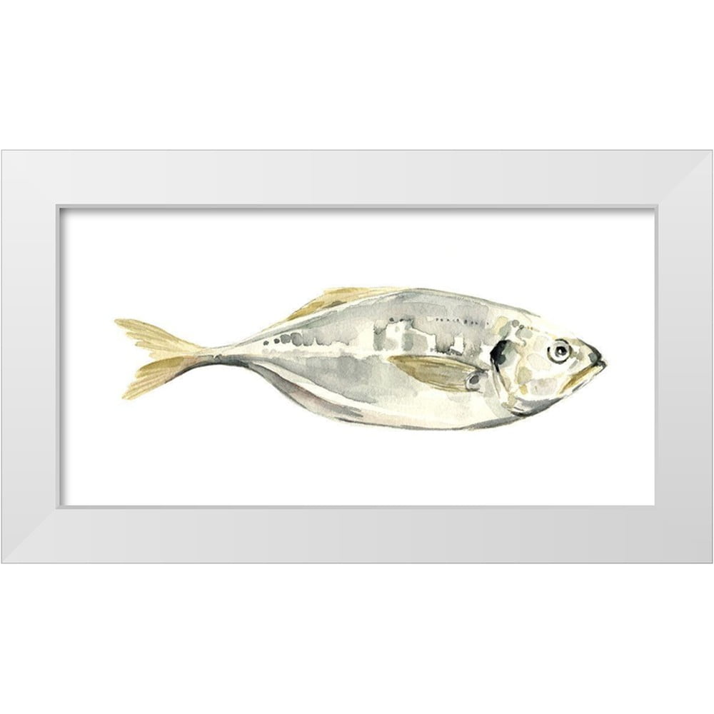 Caroline, Emma 18x11 White Modern Wood Framed Museum Art Print Titled ...