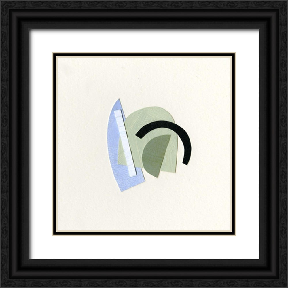 Caroline, Emma 20x20 Black Ornate Wood Framed with Double Matting ...