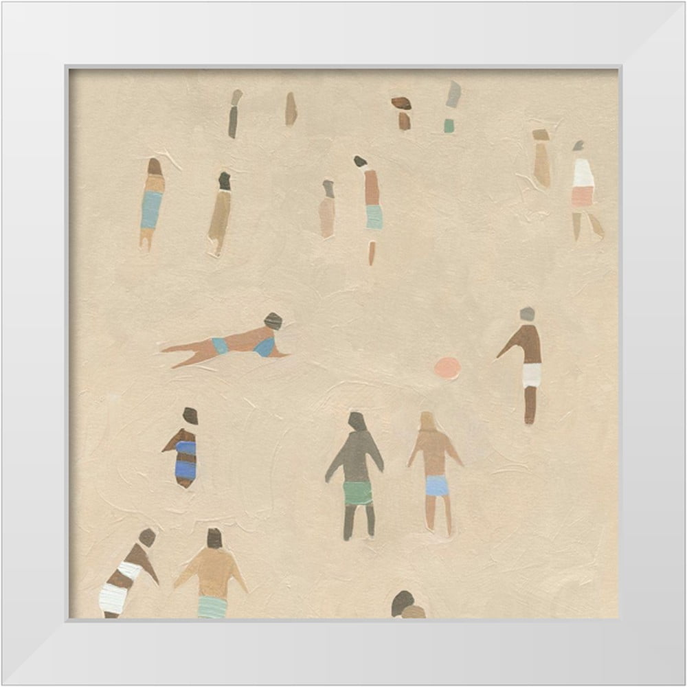 Caroline, Emma 20x20 White Modern Wood Framed Museum Art Print Titled ...