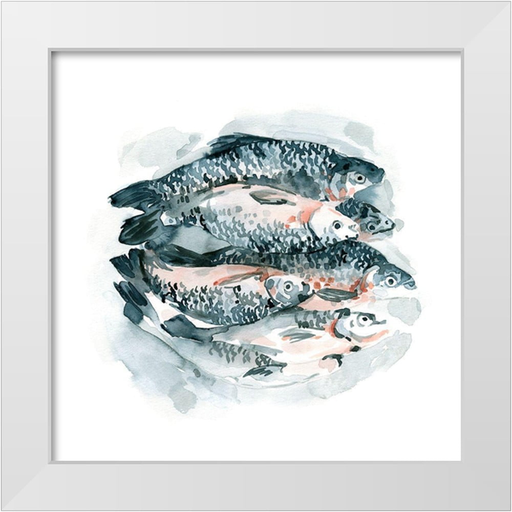 Caroline, Emma 20x20 White Modern Wood Framed Museum Art Print Titled ...