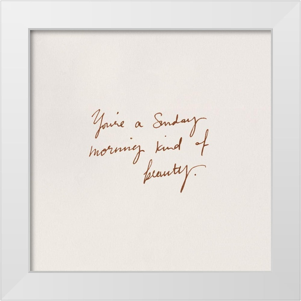 Caroline, Emma 20x20 White Modern Wood Framed Museum Art Print Titled ...