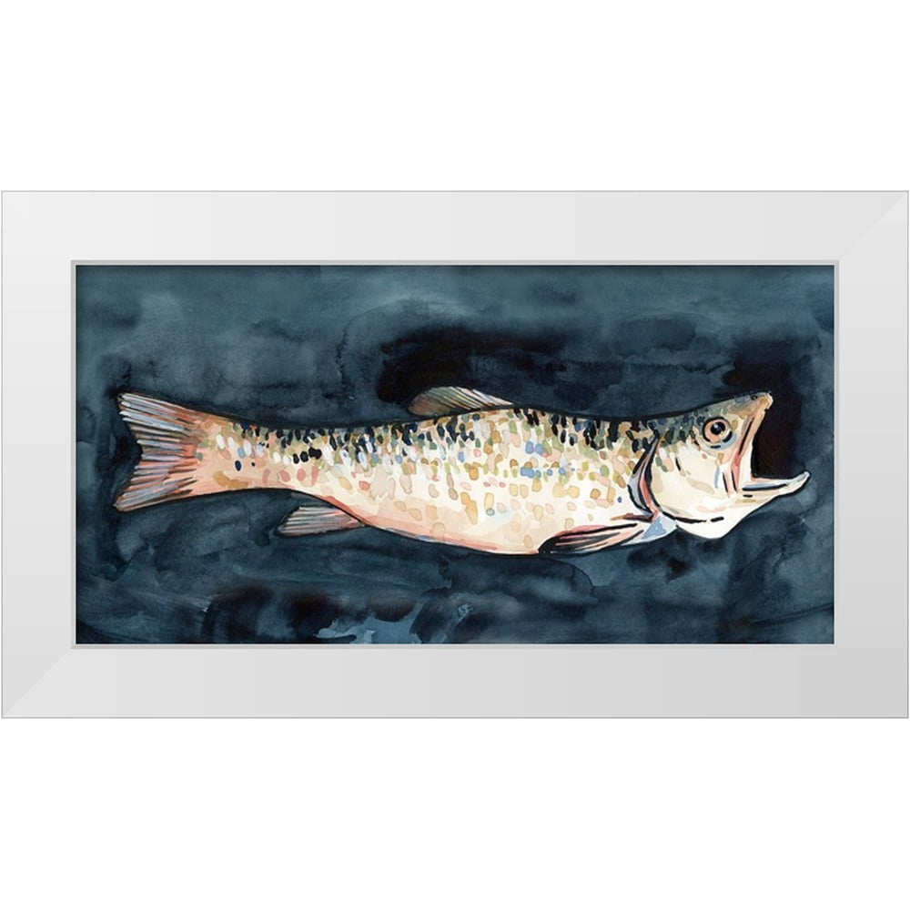 Caroline, Emma 24x14 White Modern Wood Framed Museum Art Print Titled ...