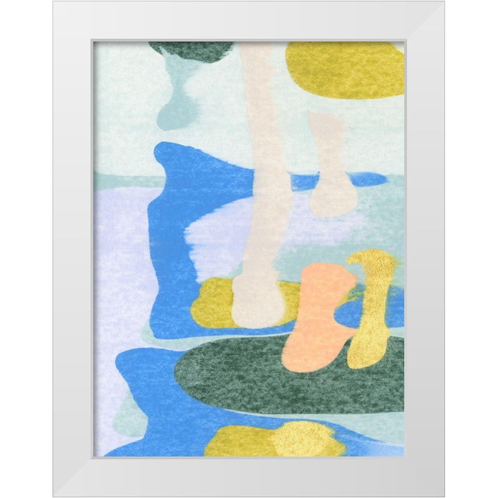 Caroline, Emma 25x32 White Modern Wood Framed Museum Art Print Titled ...