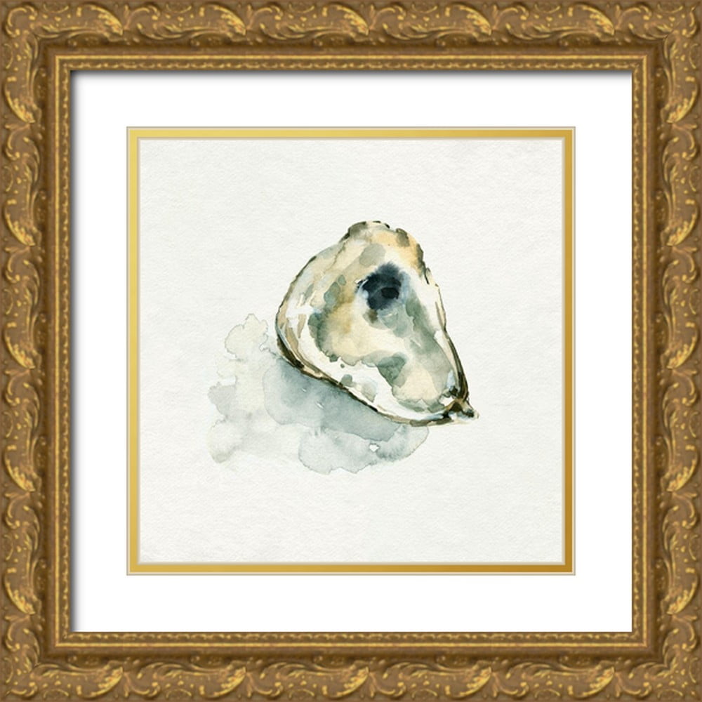 Caroline, Emma 26x26 Gold Ornate Wood Framed with Double Matting Museum ...