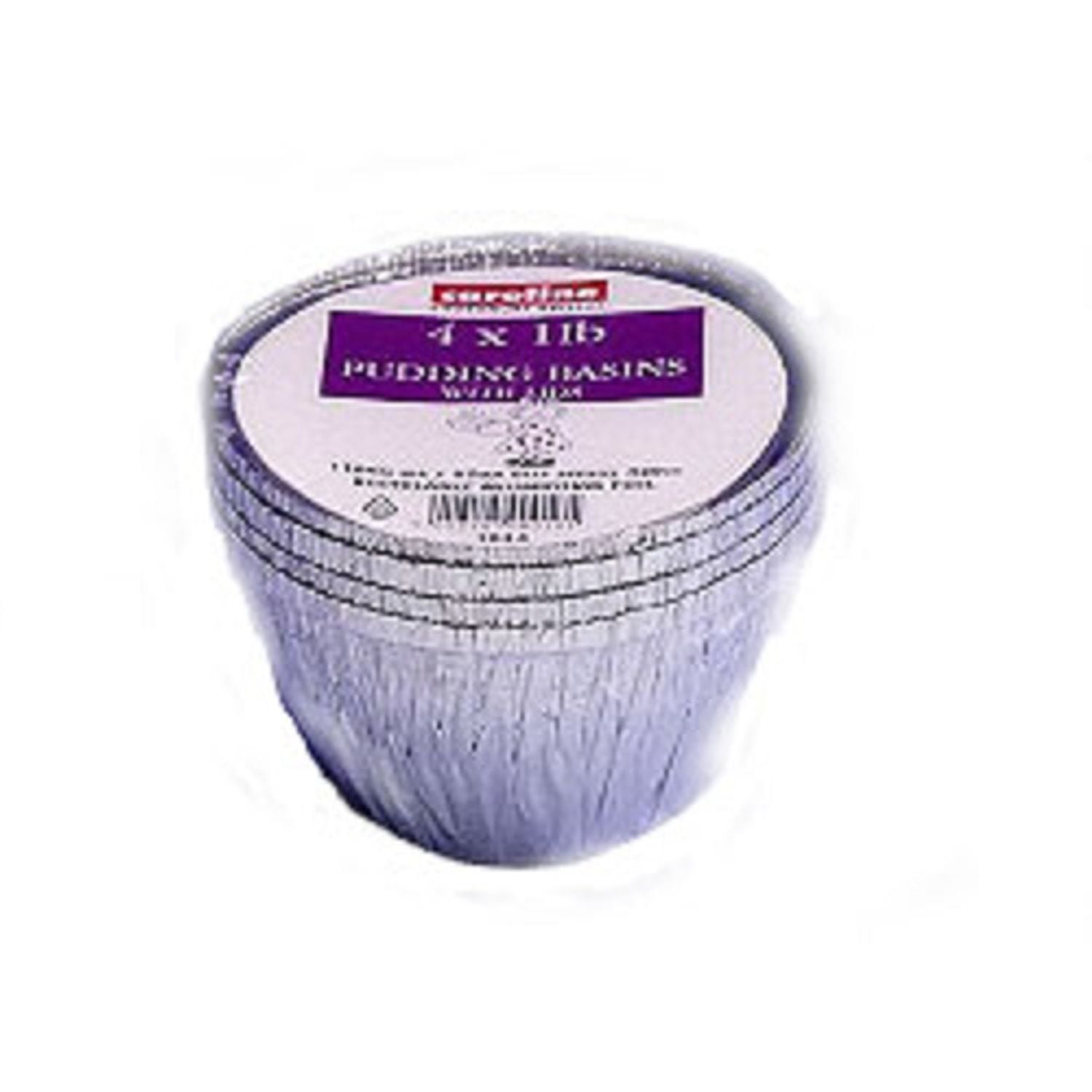 Caroline Foil Pudding Basins With Lids (Pack of 4) - Walmart.com