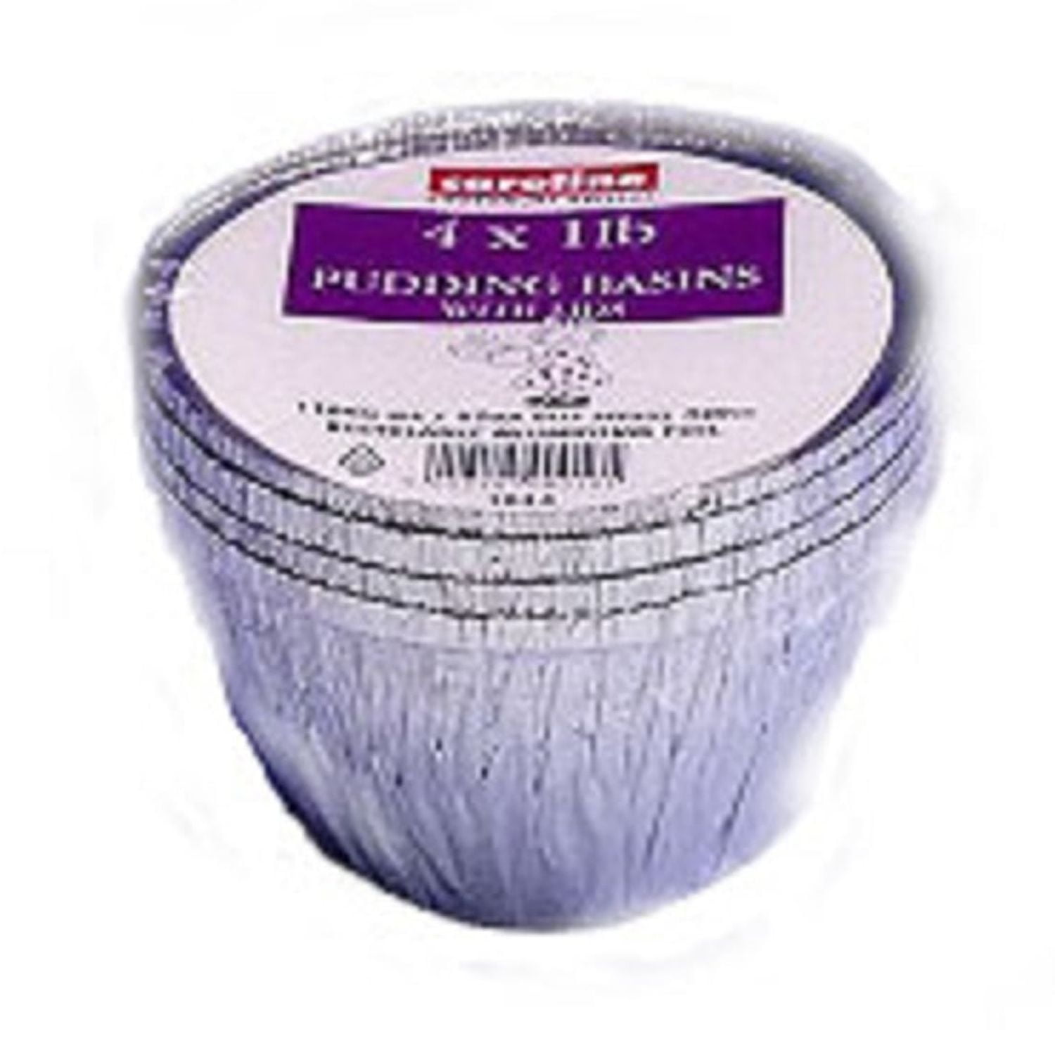 Caroline Foil Pudding Basins With Lids (Pack of 4) - Walmart.com