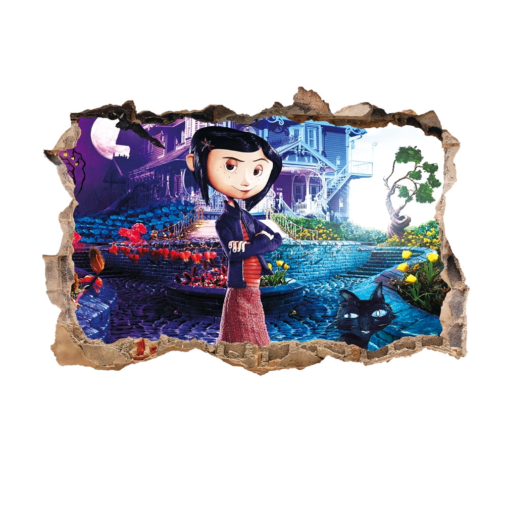 Caroline Wall Sticker For Bedroom Living Room Nursery Party Decorations ...