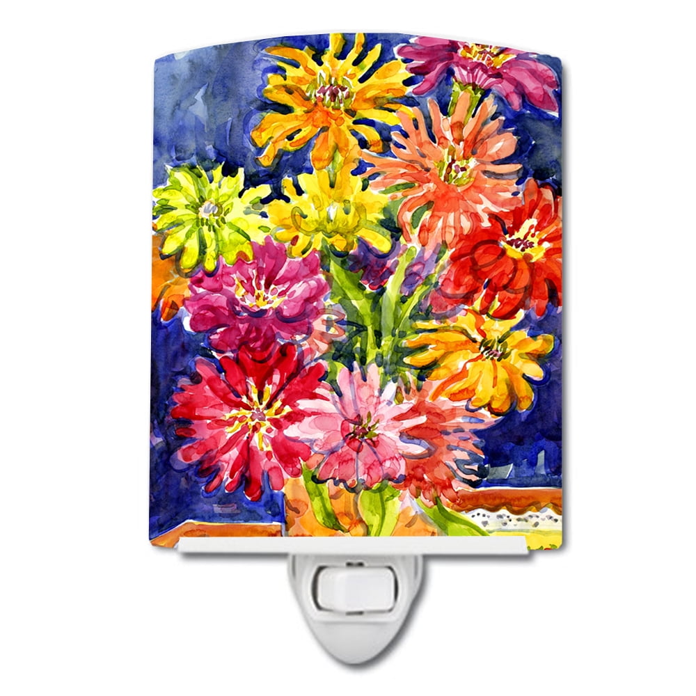 Flower - Gerber Daisies Ceramic Night Light - Walmart.com
