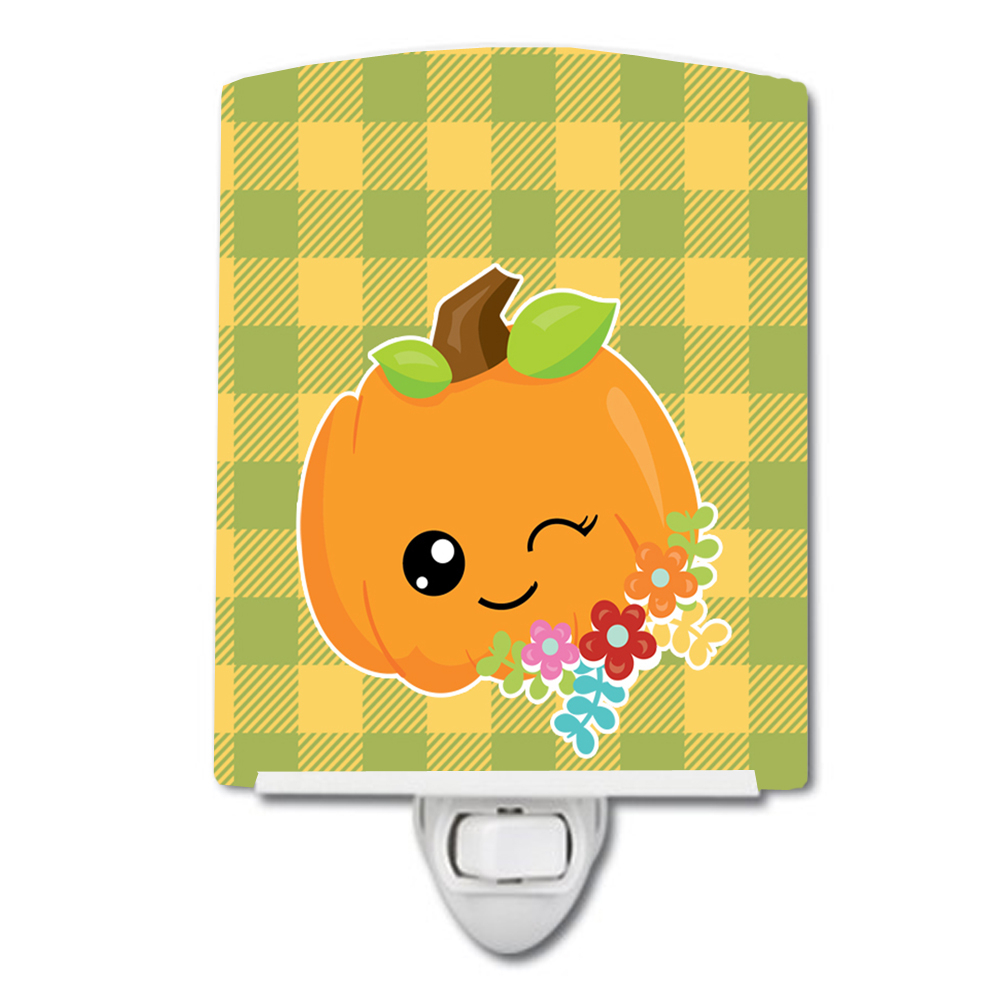 Caroline's Treasures BB6792CNL Mr. Winky Pumpkin Ceramic Night Light ...