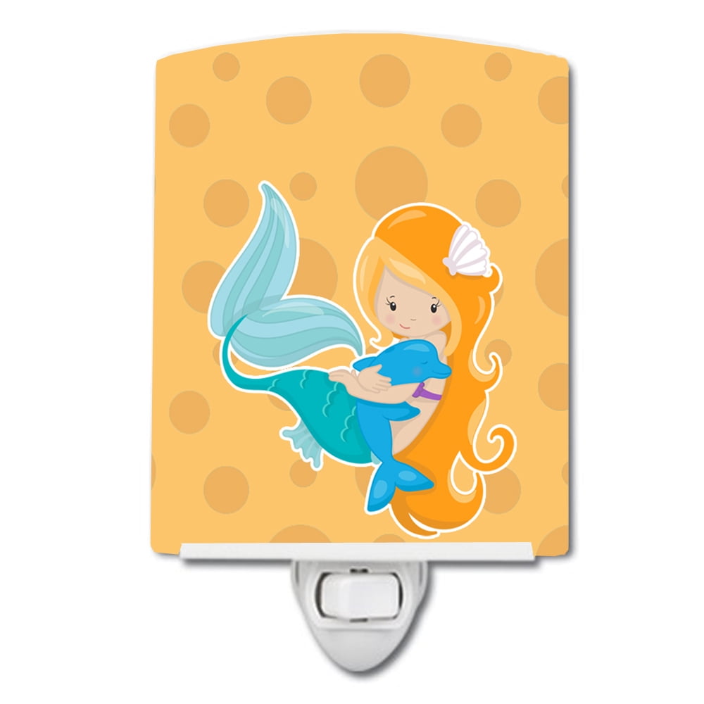 Beach Mermaid Ceramic Night Light - Walmart.com