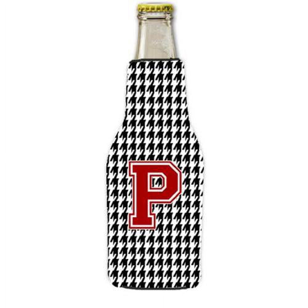 Caroline's Treasures CJ1021-P-BOTTLE Letter P Monogram - Houndstooth ...
