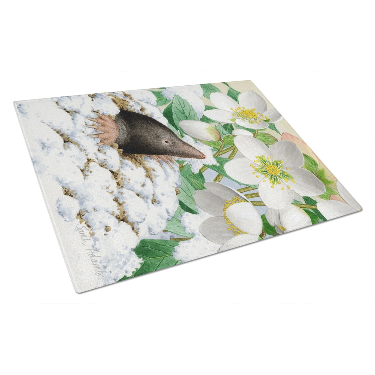 Caroline's Treasures Mole Glass Cutting Board Large - Walmart.com