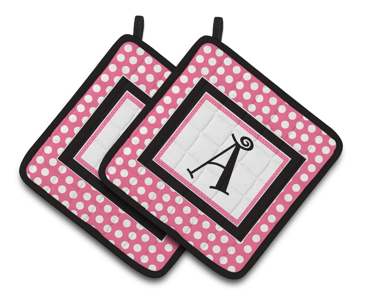Caroline's Treasures Polka Dots Potholder (Set of 2) - Walmart.com