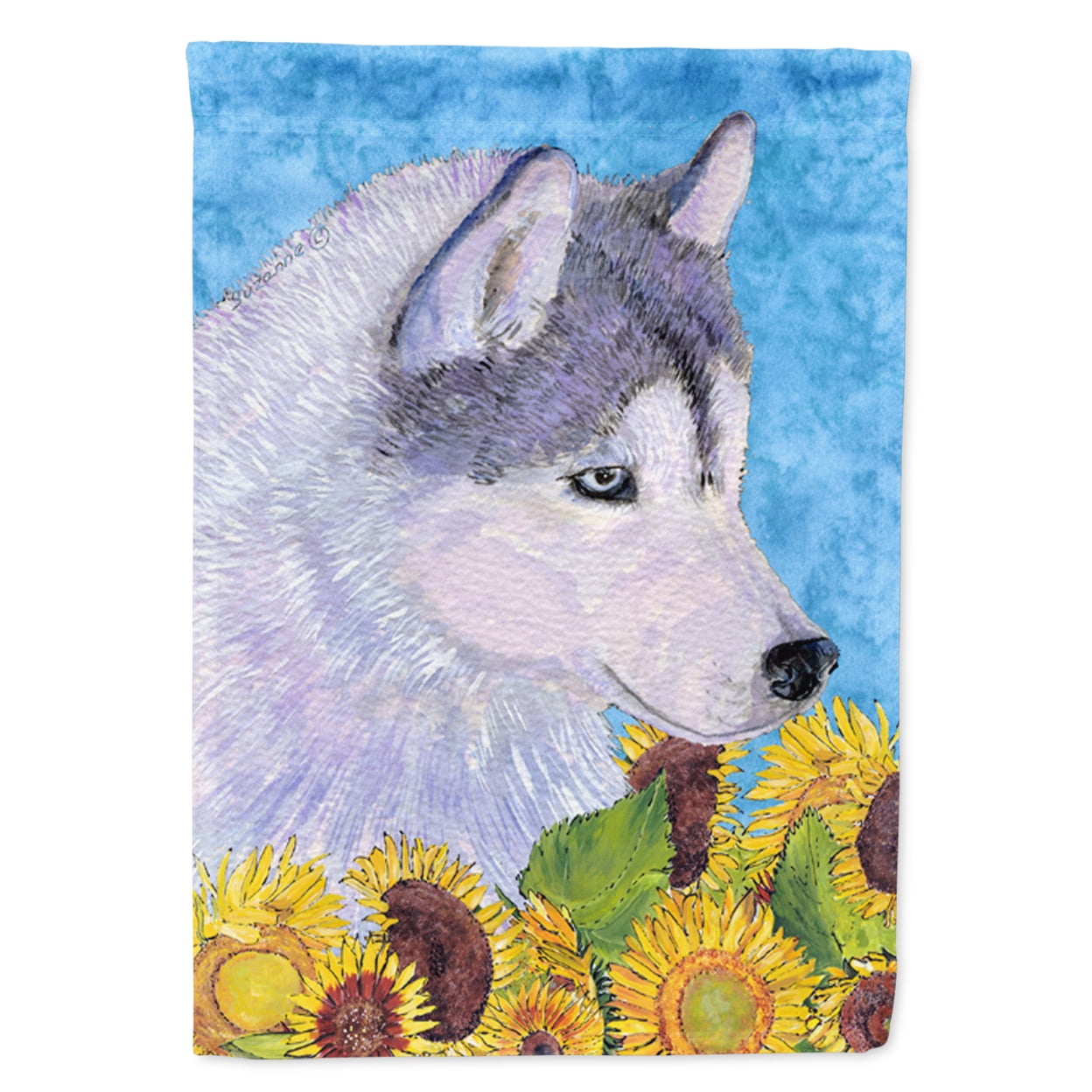 Caroline's Treasures SS4233-FLAG-PARENT Siberian Husky Flag ...