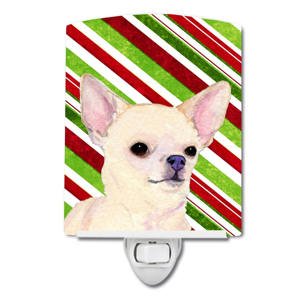 Caroline's Treasures SS4541CNL Chihuahua Candy Cane Holiday Christmas ...