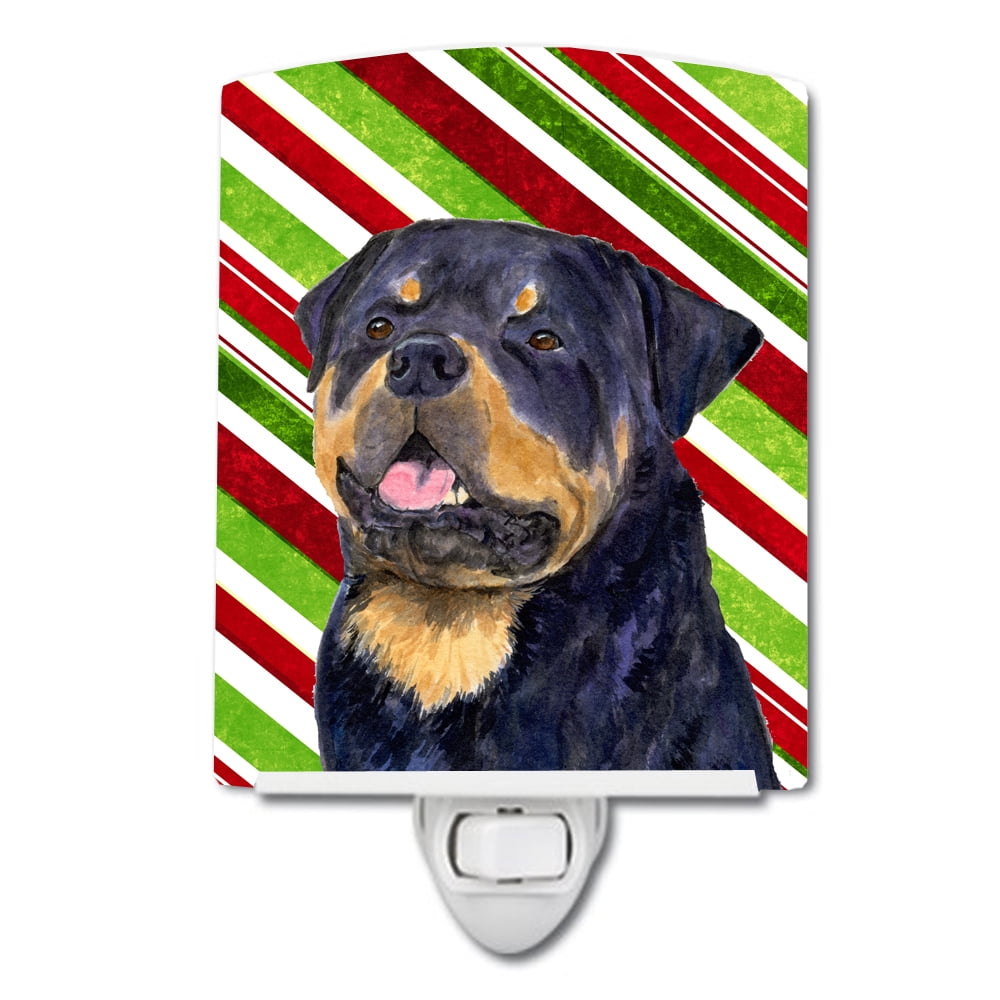 Rottweiler Holiday Christmas Ceramic Night Light - Walmart.com