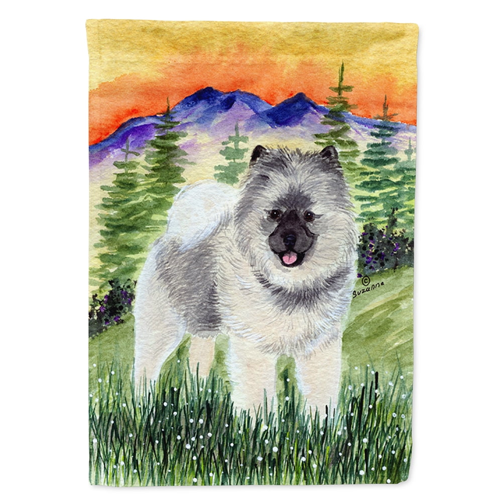 Caroline's Treasures SS8192-FLAG-PARENT Keeshond Flag, , multicolor ...