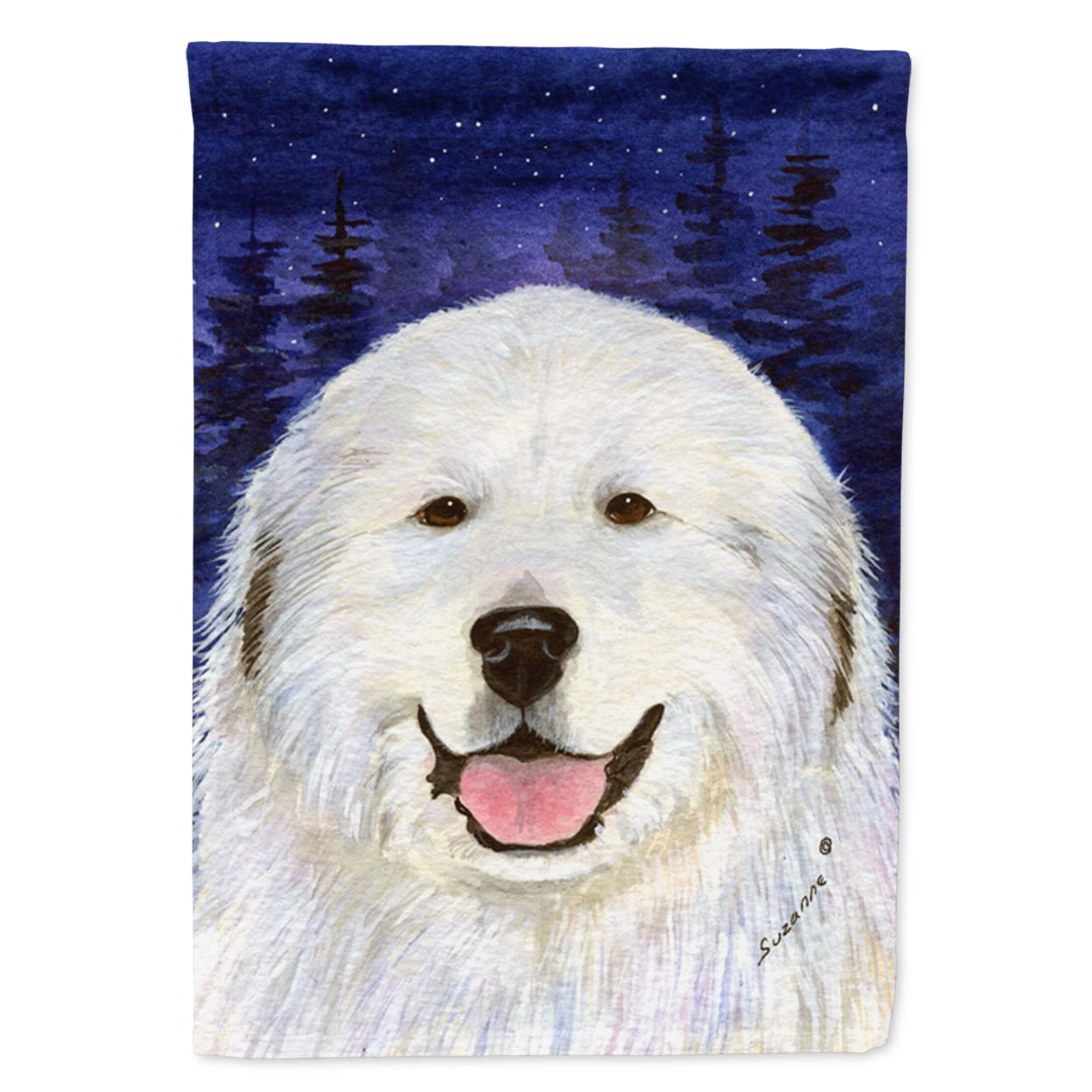Caroline's Treasures SS8242-FLAG-PARENT Great Pyrenees Flag ...