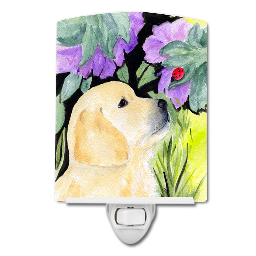 Caroline's Treasures SS8245CNL Golden Retriever Ceramic Night Light ...