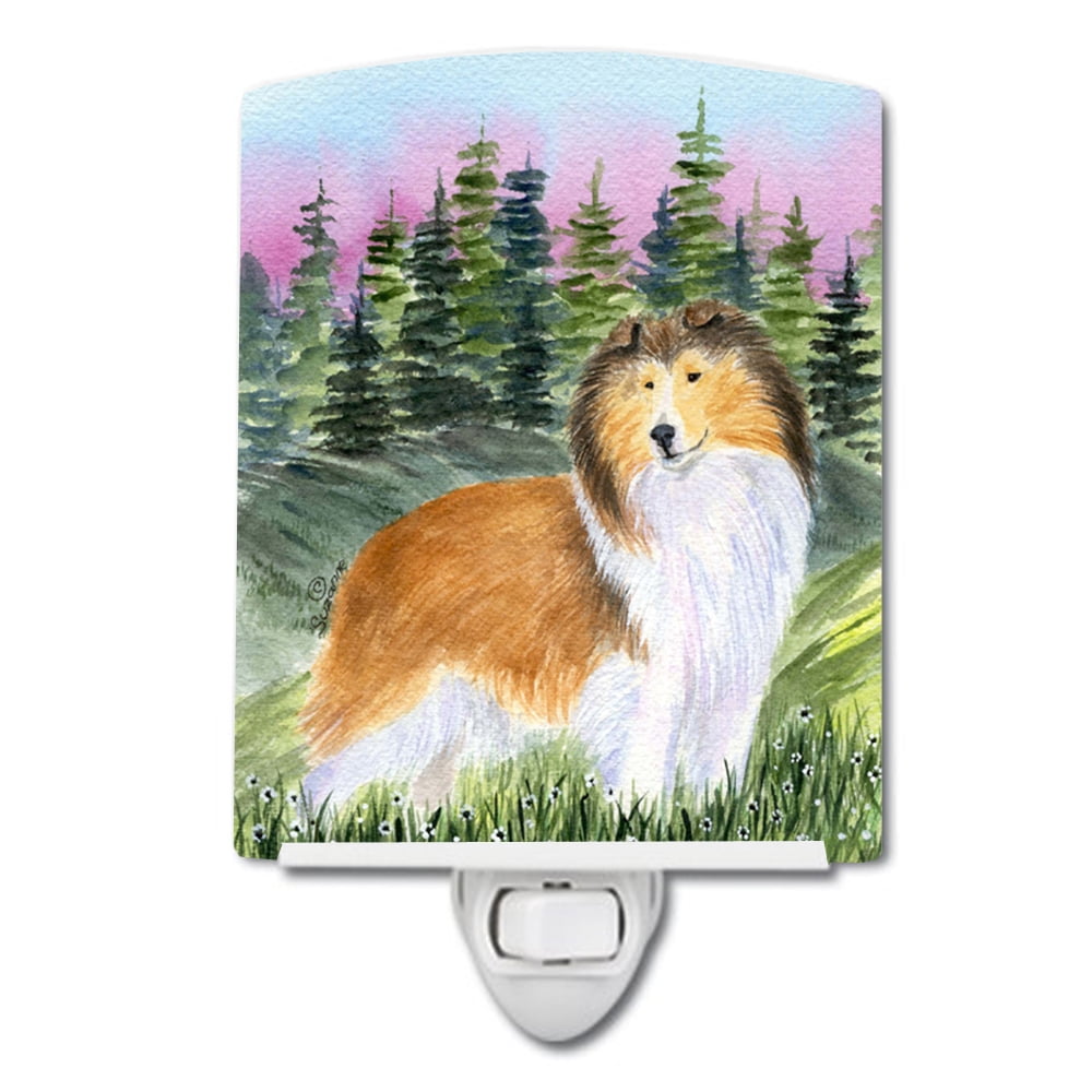 Sheltie Ceramic Night Light - Walmart.com